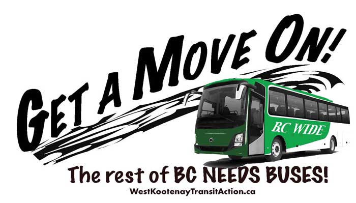 West Kootenay Transit Action – A BC climate and affordability solution!